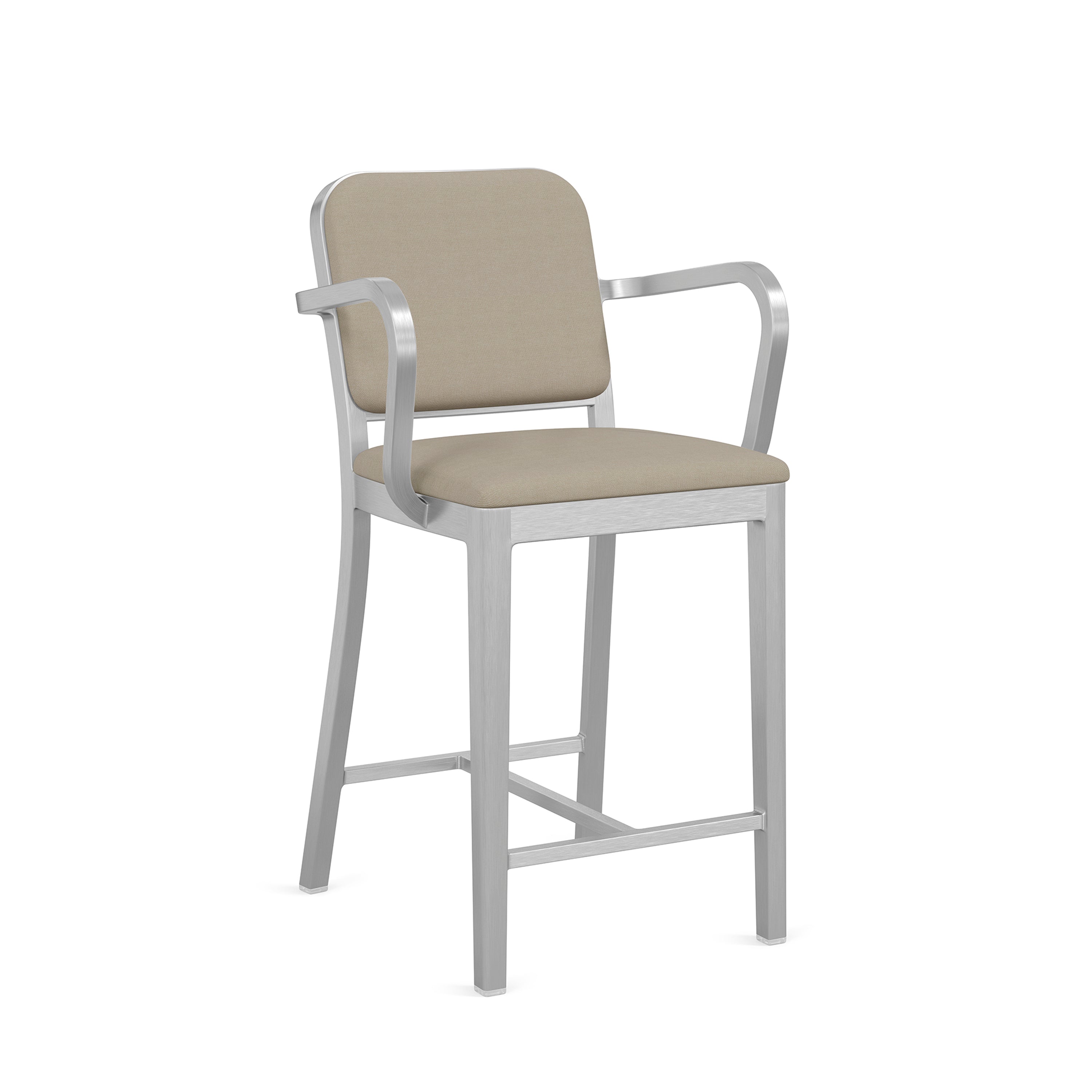 navy officer stool with arms by jasper morrison sku noff ctr a hb ...